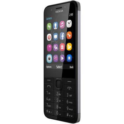 mobiiltelefon Nokia 230 Dual SIM (must) - Telia